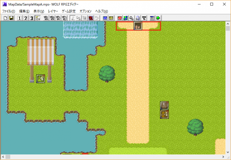 簡単にゲームが作れる！WOLF RPGエディター講座 #4 サンプルゲームの中身を見る | ゲーム作りラボ
