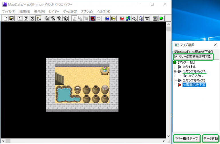 簡単にゲームが作れる！WOLF RPGエディター講座 #10 マップの作成 | ゲーム作りラボ