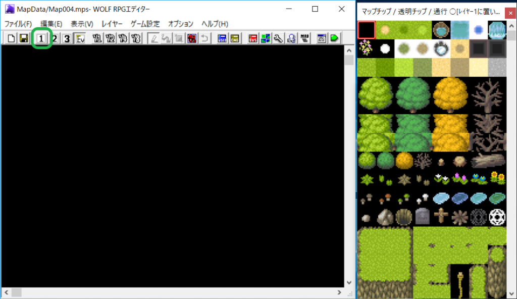 簡単にゲームが作れる！WOLF RPGエディター講座 #10 マップの作成 | ゲーム作りラボ