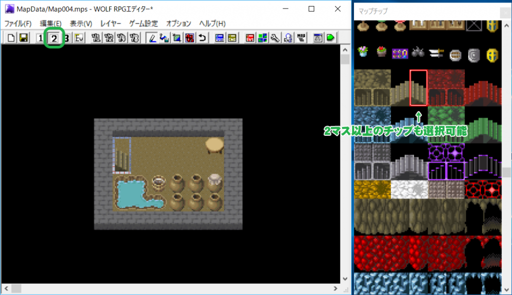 簡単にゲームが作れる！WOLF RPGエディター講座 #10 マップの作成 | ゲーム作りラボ