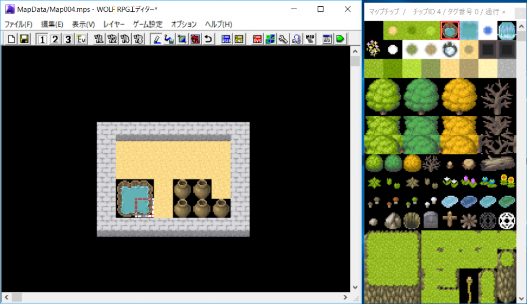 簡単にゲームが作れる！WOLF RPGエディター講座 #10 マップの作成 | ゲーム作りラボ